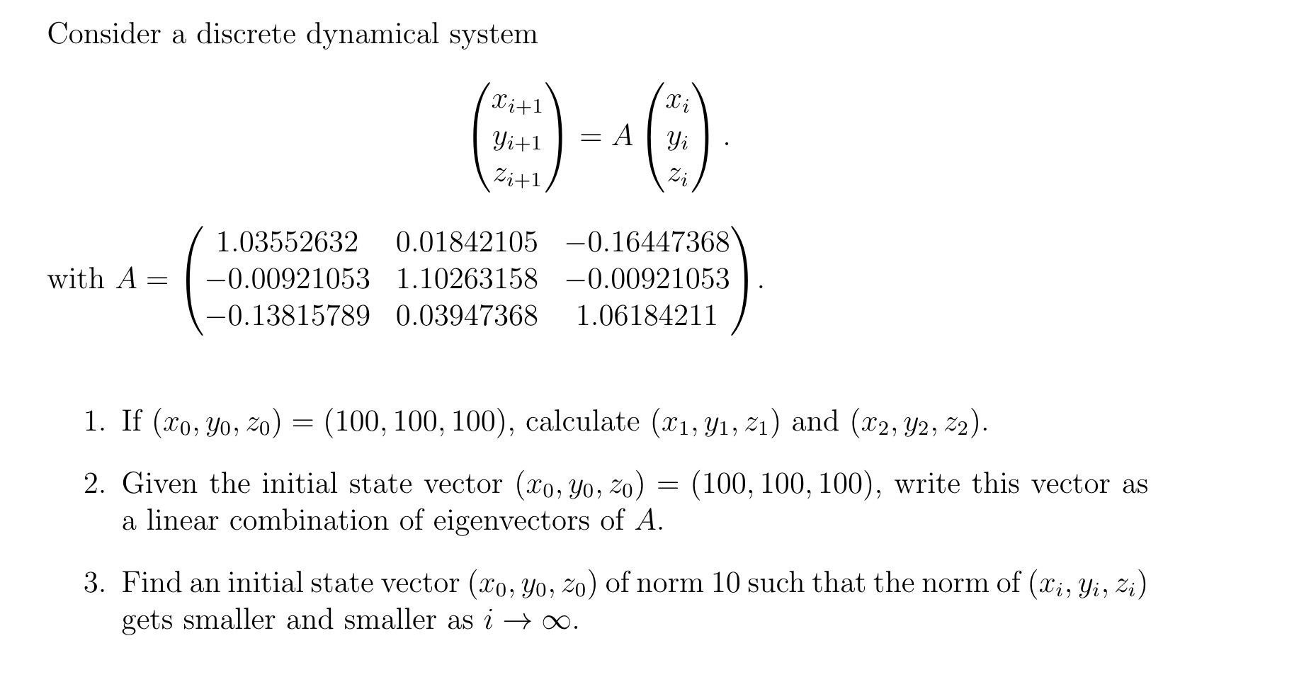 Solved Your solutions should be explained step-by-step in | Chegg.com