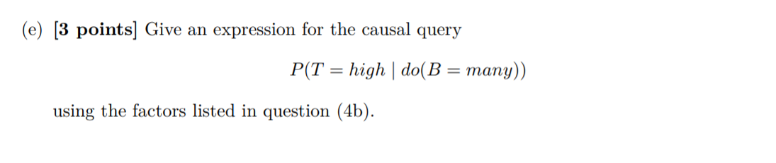 4. (Causal inference) Consider the following causal | Chegg.com