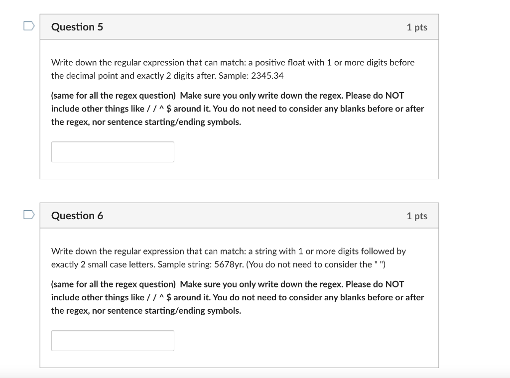 Solved Write down the regular expression that can match: a | Chegg.com