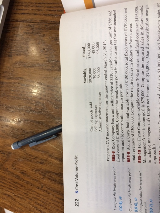 Solved indicate which costs are variable fixed, and mixed, | Chegg.com