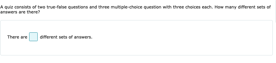 Solved A quiz consists of two true-false questions and three | Chegg.com