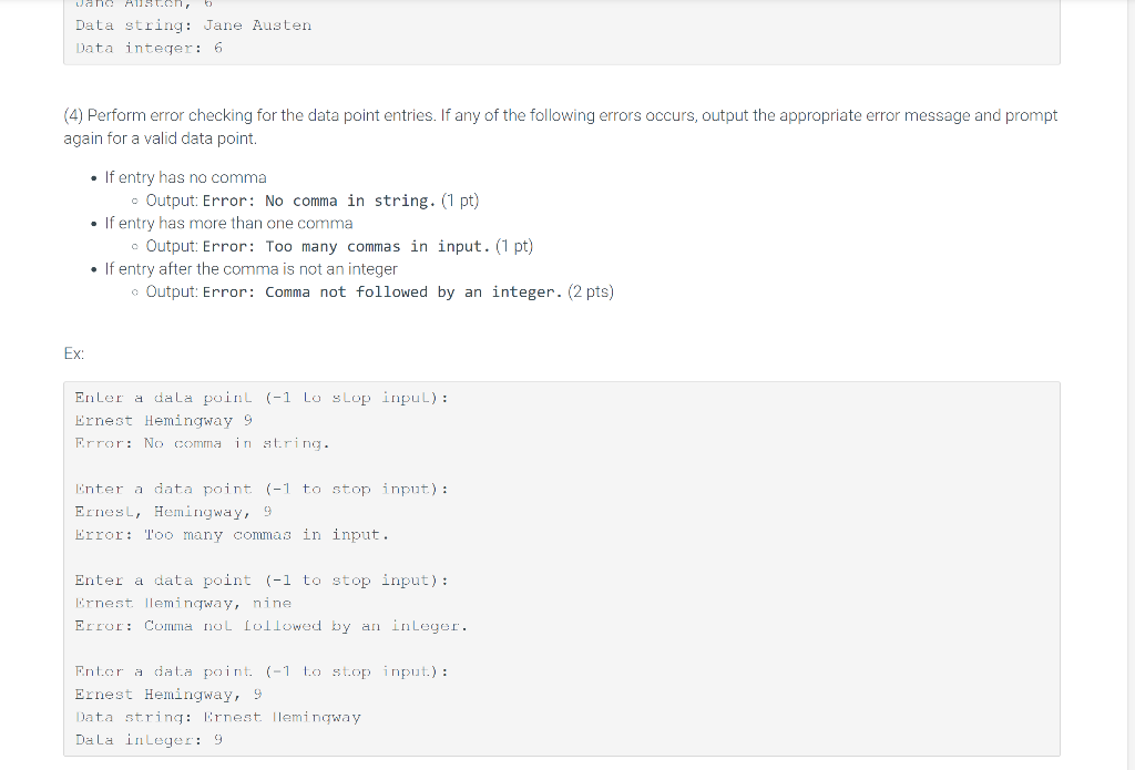 Solved Write the code in JAVA. Can you please be careful for | Chegg.com