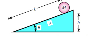 Solved Consider the problem of the solid sphere rolling down | Chegg.com