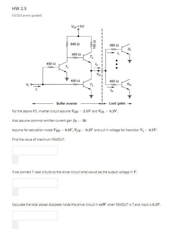Solved In this circuit R1=R2=R3=100kΩ,RC=10kΩ,VCC=20V. Now | Chegg.com