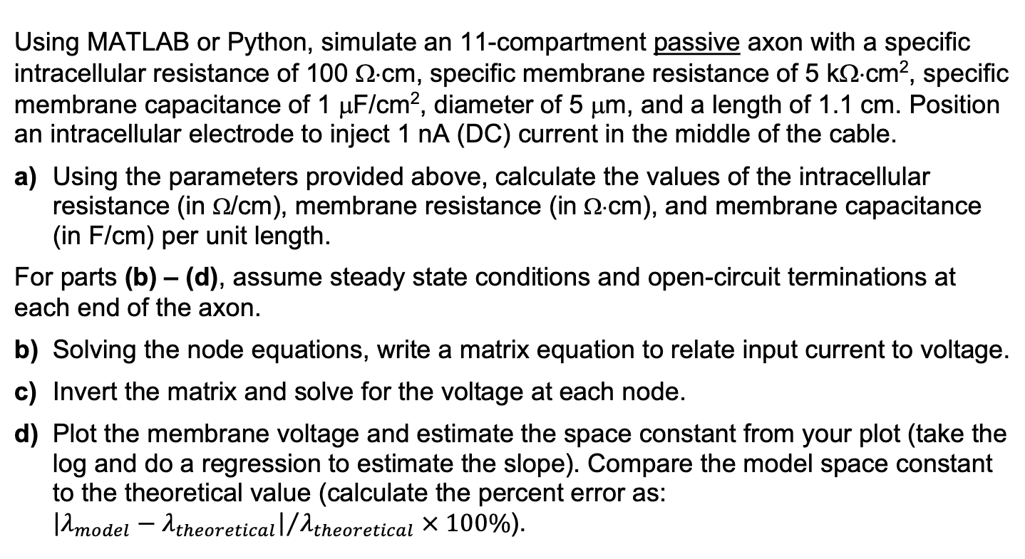 Using MATLAB or Python, simulate an 11-compartment | Chegg.com Using MATLAB or Python, simulate an 11-compartment | Chegg.com