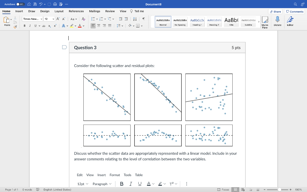 Solved Consider the following scatter and residual plots: | Chegg.com