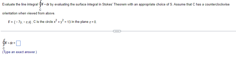 Solved Evaluate the line integral (F. dr by evaluating the | Chegg.com