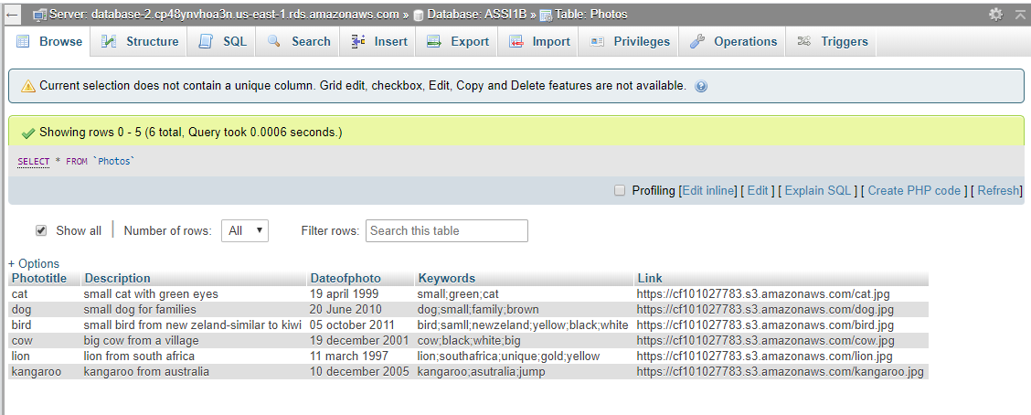 Solved i need to create a PHP Search using a database which | Chegg.com