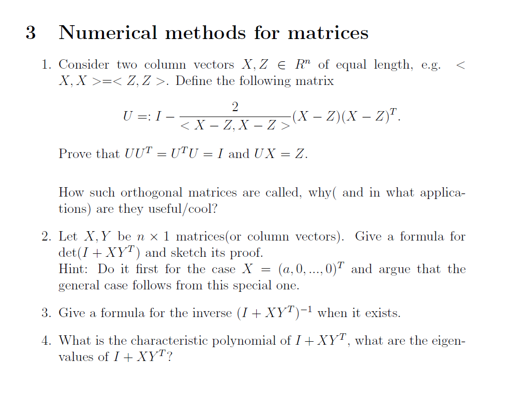 Solved I need solution for Q1 ﻿and Q2 ﻿please.3 ﻿Numerical | Chegg.com