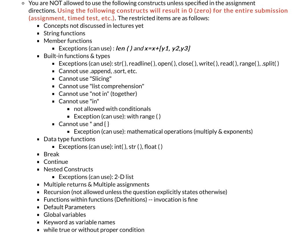 Solved Code The Above Functions Using Python Idle And Be 2582