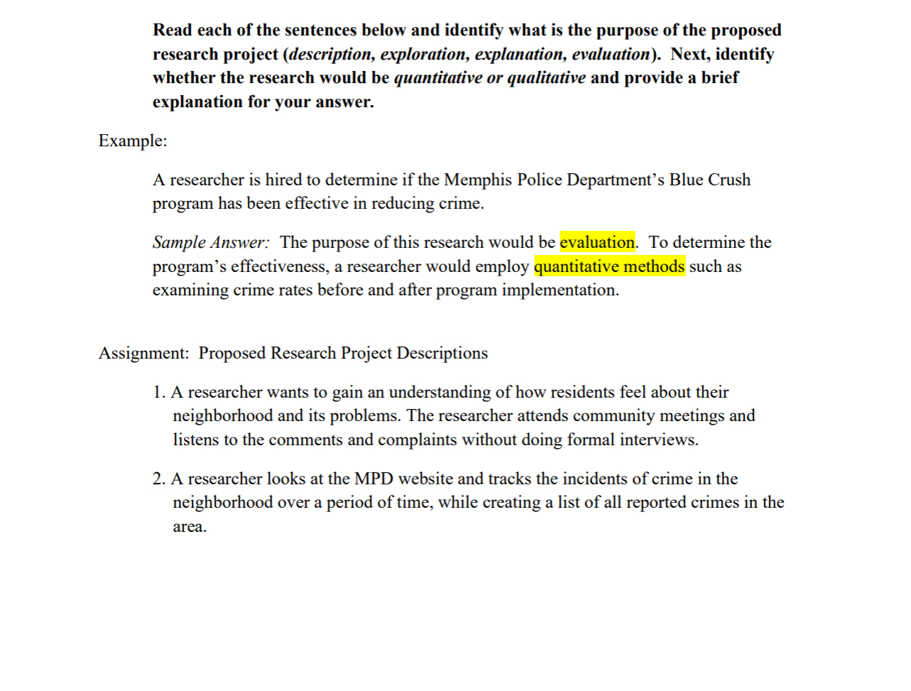 Solved research project (description, ﻿exploration, | Chegg.com