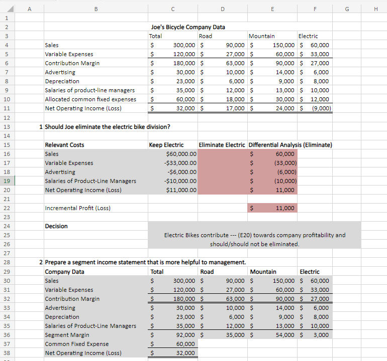 Solved Segment Elimination Problem.Need help with the grey | Chegg.com