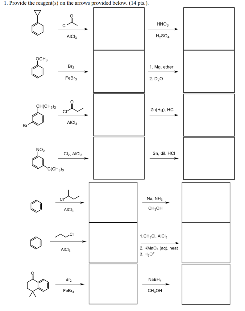 Solved FeBr3 Br2 CH3OH NaBH4 | Chegg.com
