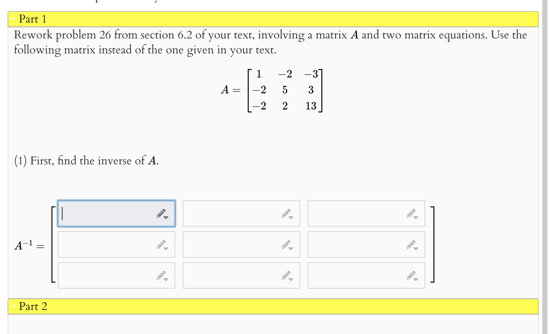 Solved Rework problem 26 from section 6.2 of your text, | Chegg.com