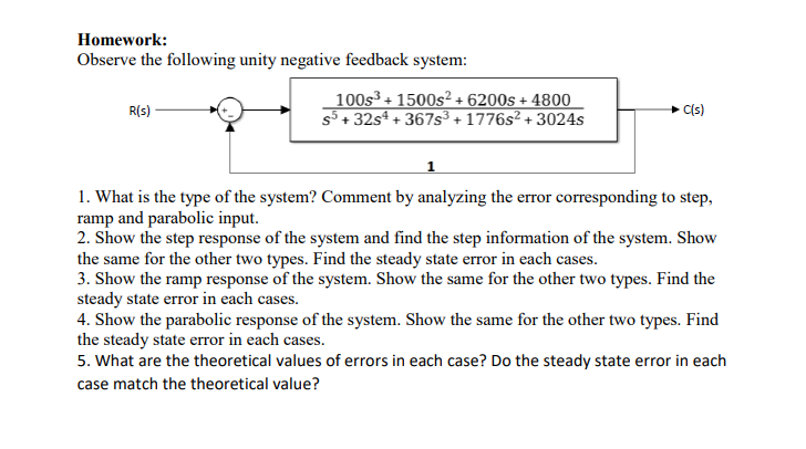 Solved control system problem. Sir sove it if you can. i | Chegg.com