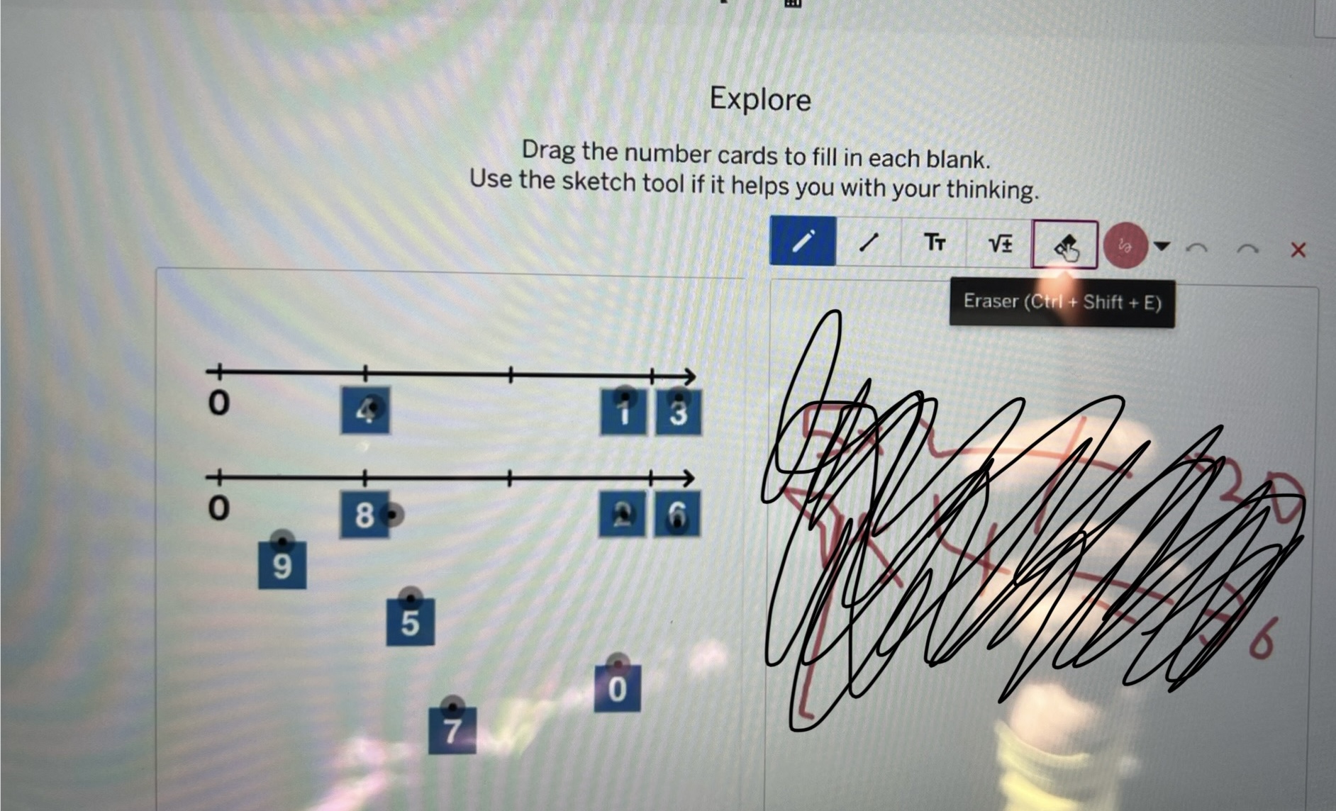 Explore Drag the number cards to fill in each blank. | Chegg.com Explore Drag the number cards to fill in each blank. | Chegg.com