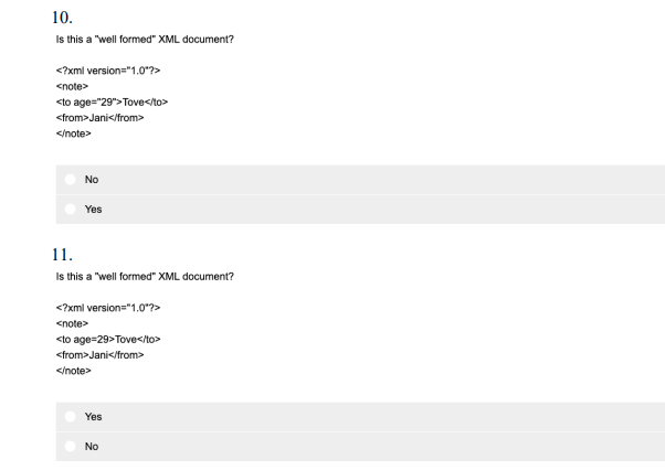 10. Is this a well formed" XML document? Tove Jani | Chegg.com