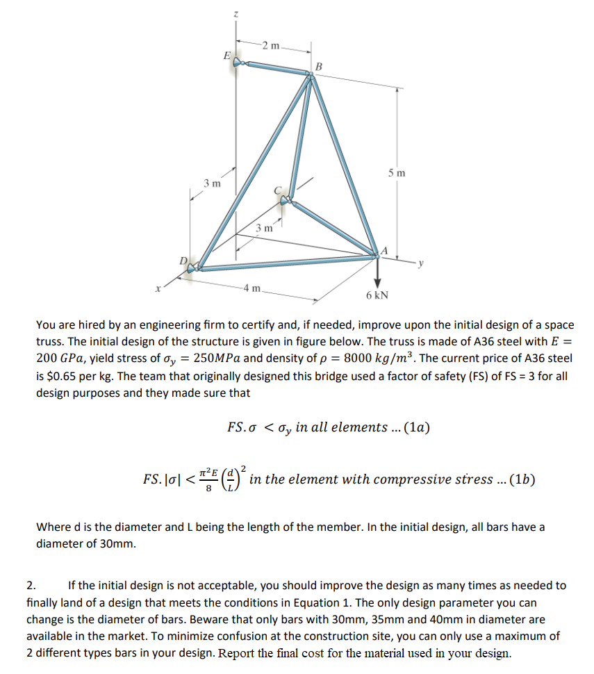 Hi. Please use ANSYS FEA to help me with my homework. | Chegg.com