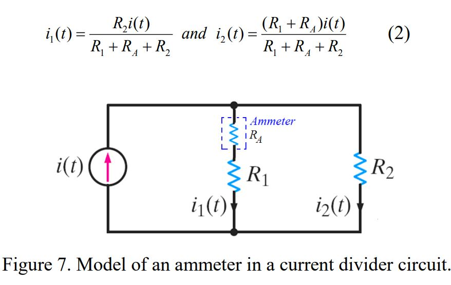 Solved Derive the formulas in Equation (2) for the current | Chegg.com