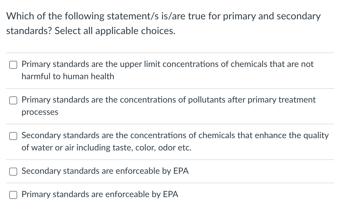 Solved Which of the following statement/s is/are true for | Chegg.com