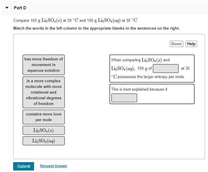 Solved For each of the following pairs, predict which | Chegg.com