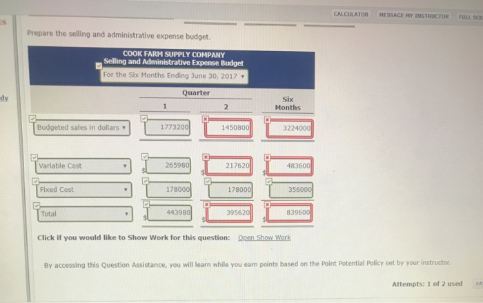 Solved Problem 9-1A (Part Level Submission) Cook Farm Supply | Chegg.com