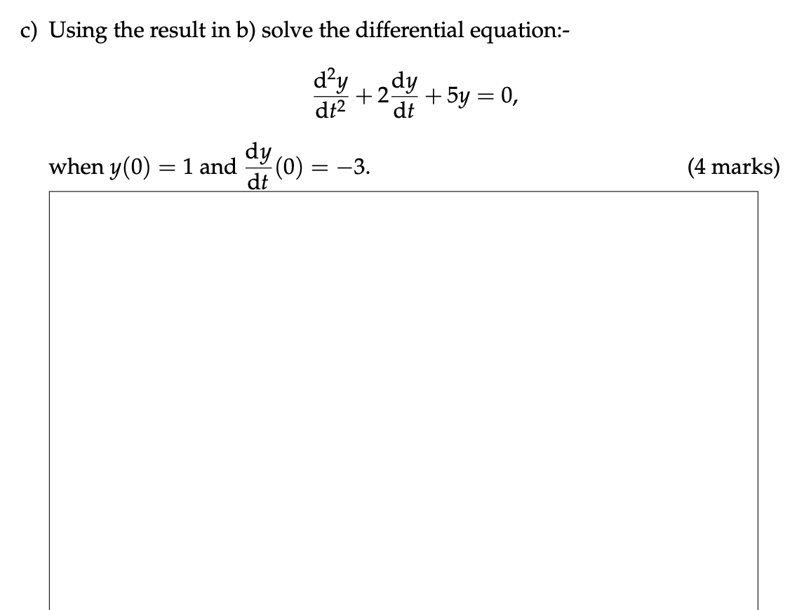Solved a) Using the first shift theorem, when necessary (see | Chegg.com