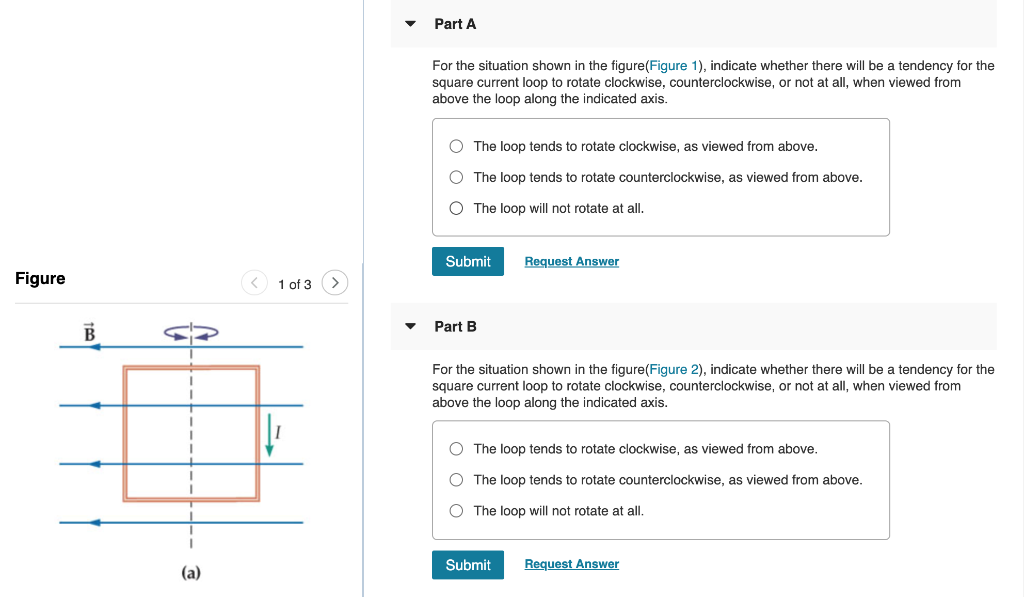 Solved Part A For the situation shown in the figure(Figure | Chegg.com