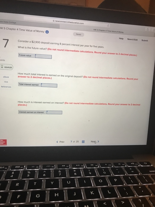 Solved HW 5 Chapner 4 Tiene Value of Money W S Chapter 4 | Chegg.com