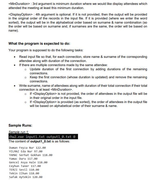 Solved In this assignment, you are going to write a C | Chegg.com