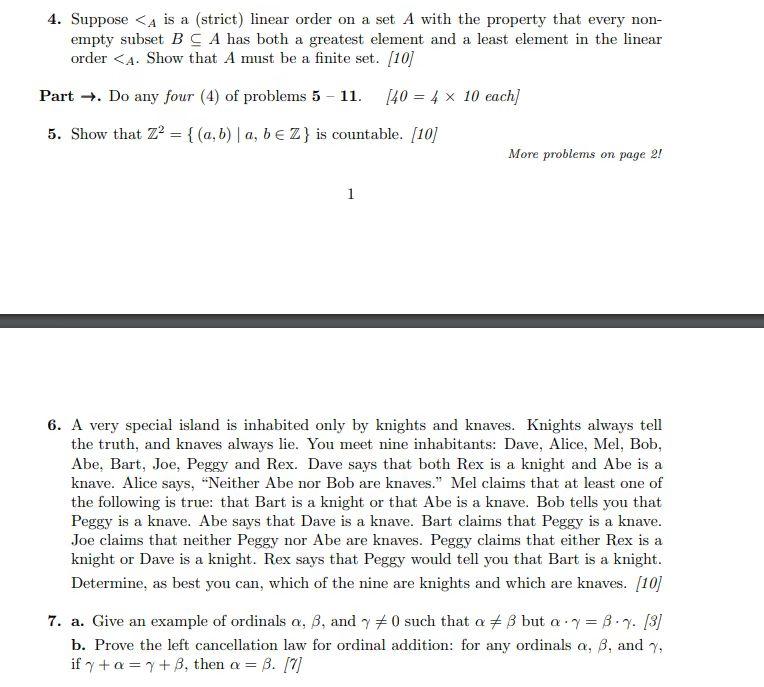 Solved 4. Suppose | Chegg.com
