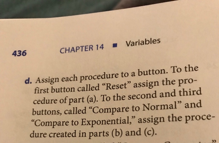 Solved 2S. Use visual basic to perform the following tasks: | Chegg.com