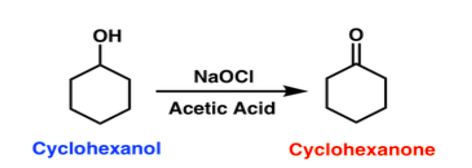 Solved Oxidation: Cyclohexanol to Cyclohexanone; | Chegg.com