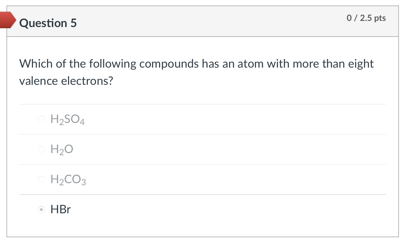 Solved Which of the following molecules has a net dipole | Chegg.com