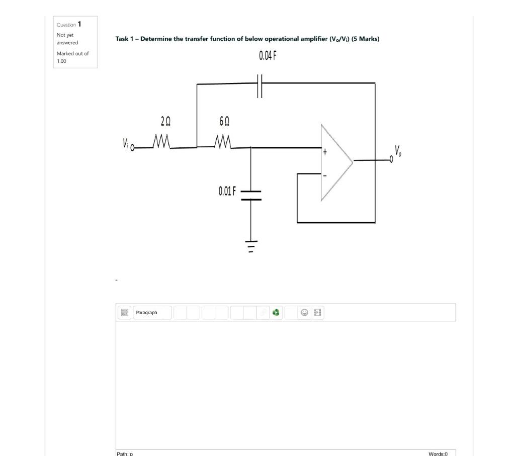 Solved Question 1 Not Yet Answered Marked Out Of 100 Task 1 