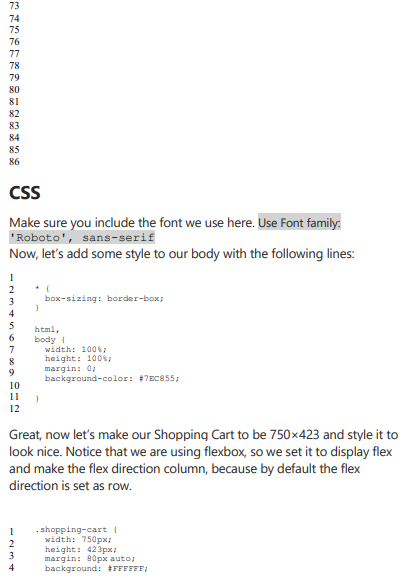 Solved Create A Shopping Cart Ui Using Html Css Steps Note 3533
