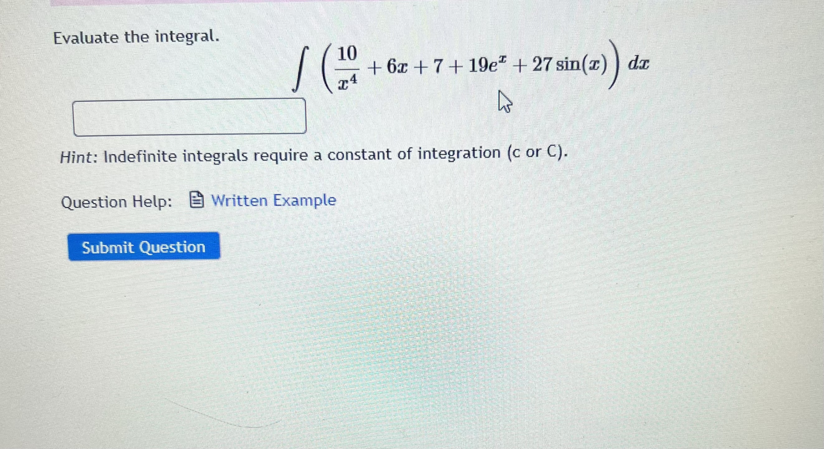 Solved Evaluate the | Chegg.com