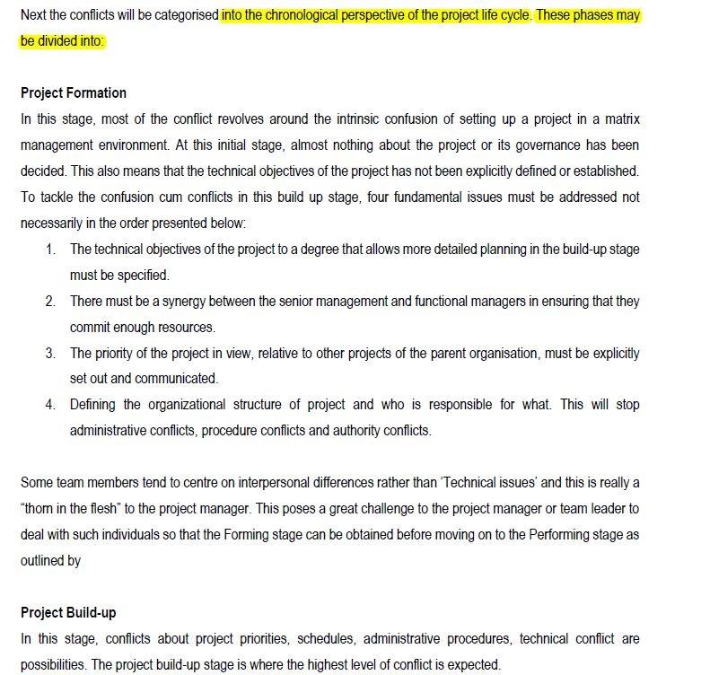 Solved STRATEGIC PROJECT MANAGEMENT ONLY ONE QUESTION TO | Chegg.com
