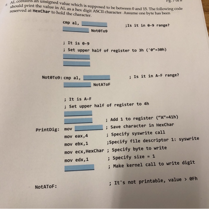 Solved contains an unsigned value which is supposed to be | Chegg.com