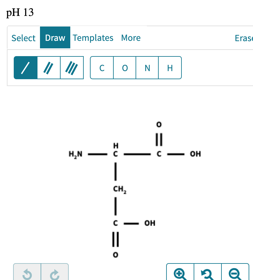 Solved Modify the structures of aspartic acid to show its | Chegg.com