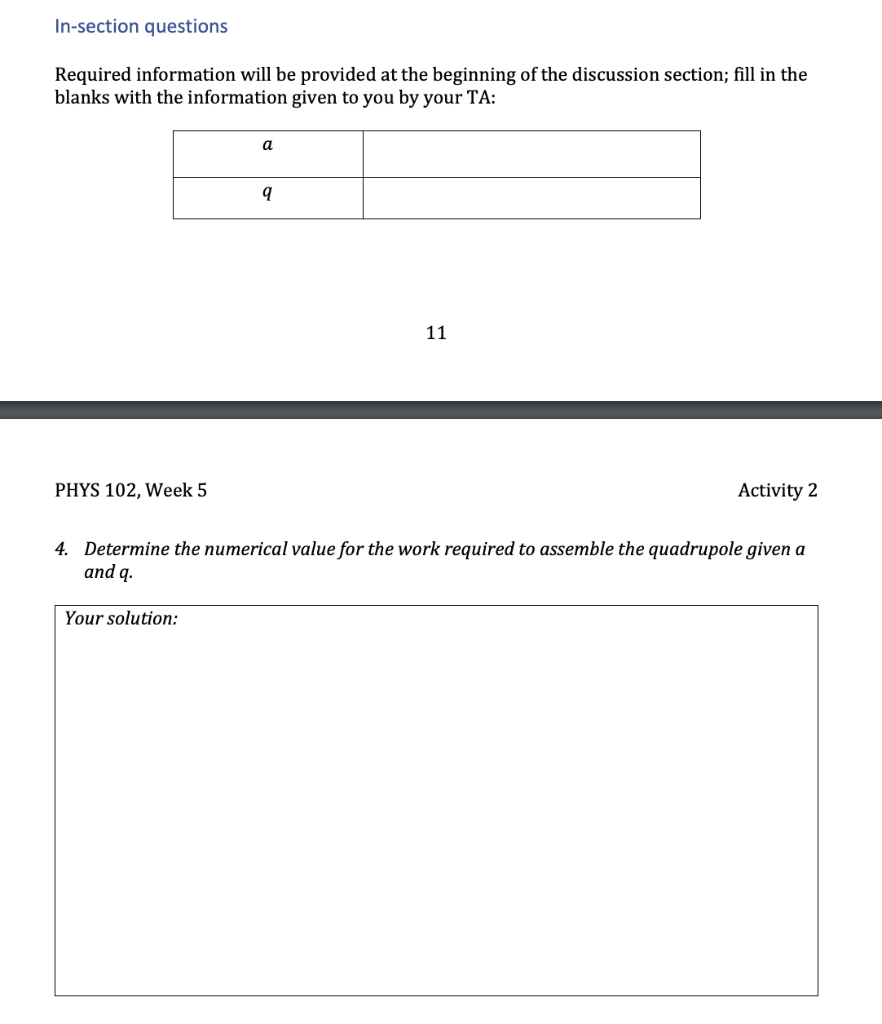Solved ' Please answer ALL parts of the question (and label | Chegg.com