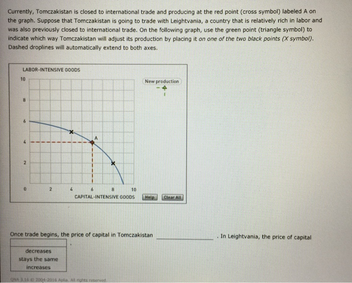 Solved 8. Factor-price equalization Aa Aa The fictional | Chegg.com