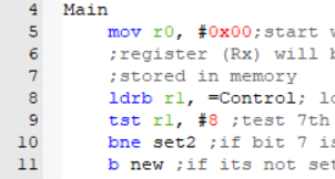 Solved Keep getting these errors in ARM Assembly. Could | Chegg.com