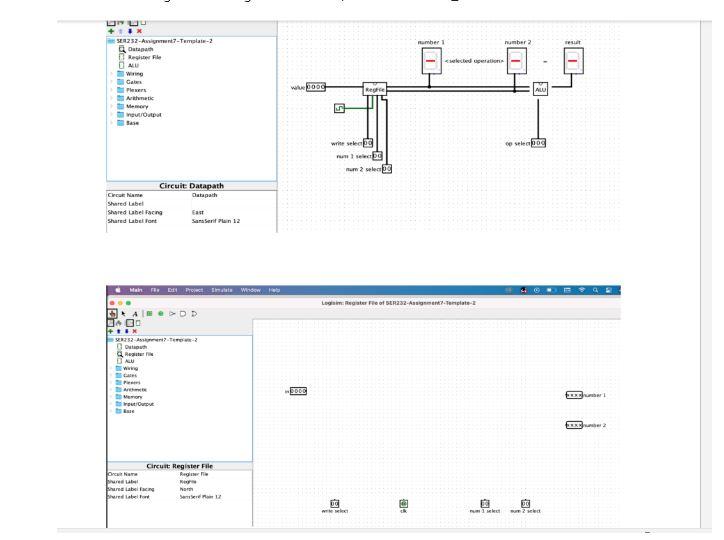 Solved This Assignment Covers The Datapath Components 