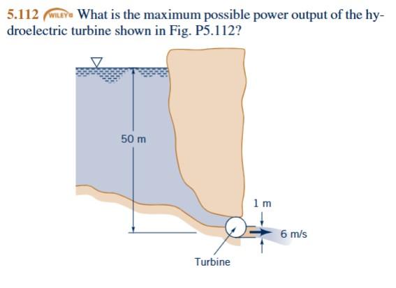 Solved 5.112 Wure What is the maximum possible power output | Chegg.com