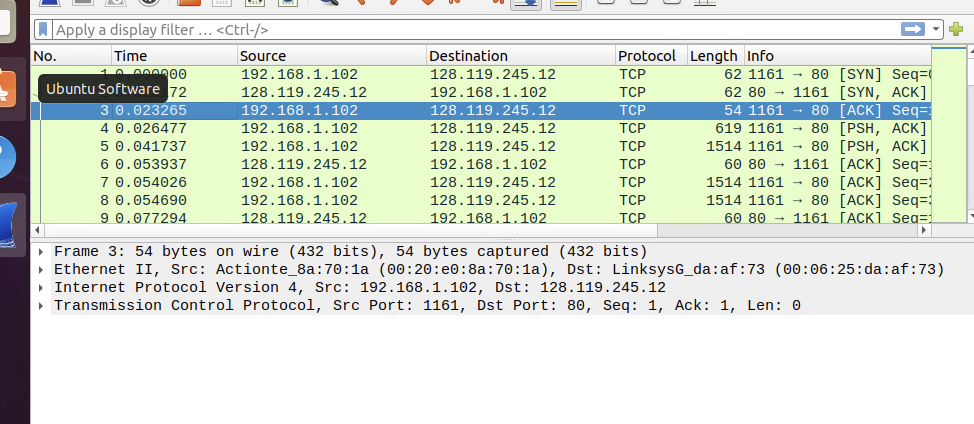 Solved C What Is The Sequence Number Of The Tcp Syn Segment