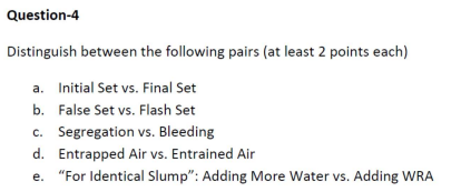 Solved Distinguish between the following pairs (at least 2 | Chegg.com
