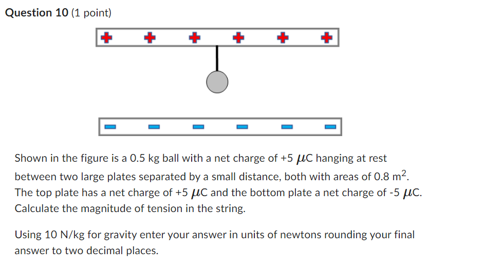 Solved Question 10 (1 point) Shown in the figure is a 0.5 kg | Chegg.com