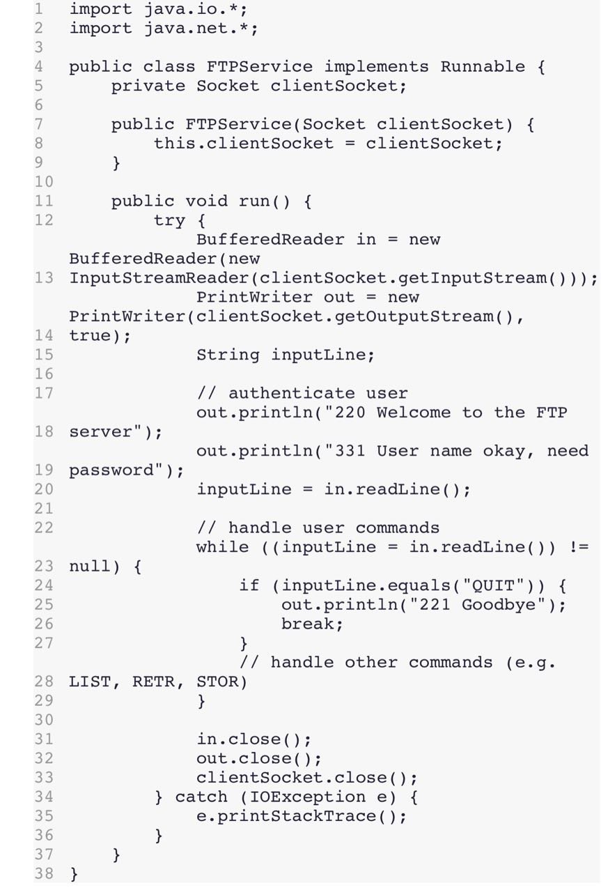 Solved I did Implementing Network Services (DNS and FTP) It | Chegg.com