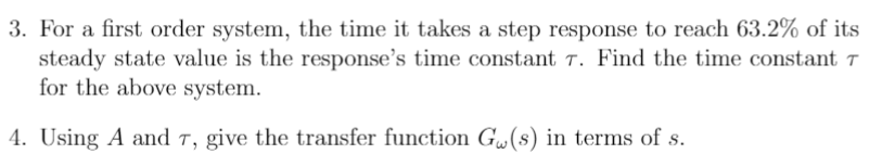Solved Once again, our first order approximation of the | Chegg.com